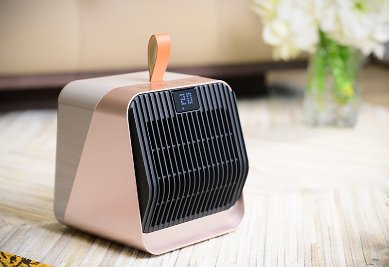Digital PTC heater with PU handle with composable color 2000W – Celsiusx